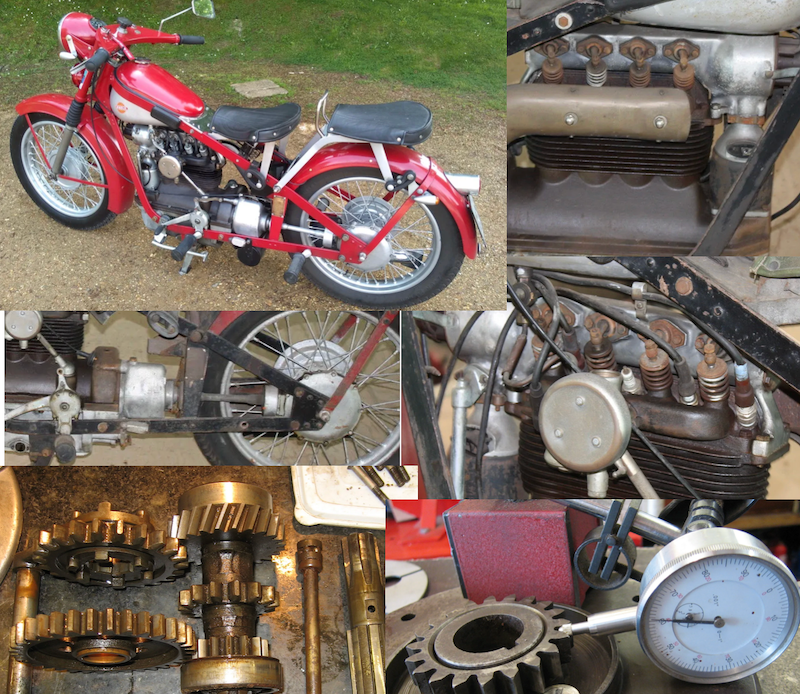 1951 Nimbus Model C designed and built in Denmark by Fisker and Nielse ...