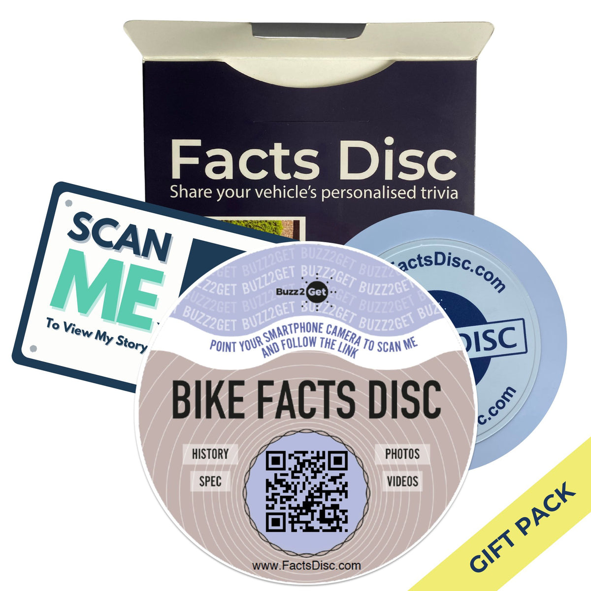 Bike Facts Disc - Facts Disc by Buzz2Get
