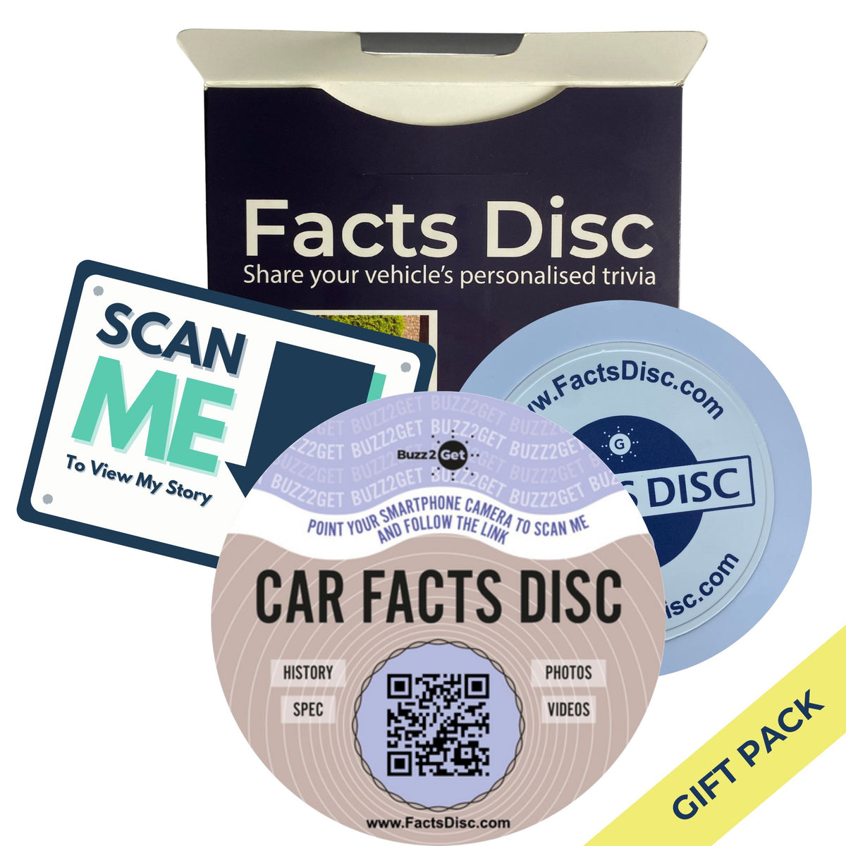 Car Facts Disc | Share your vehicle's personalised trivia