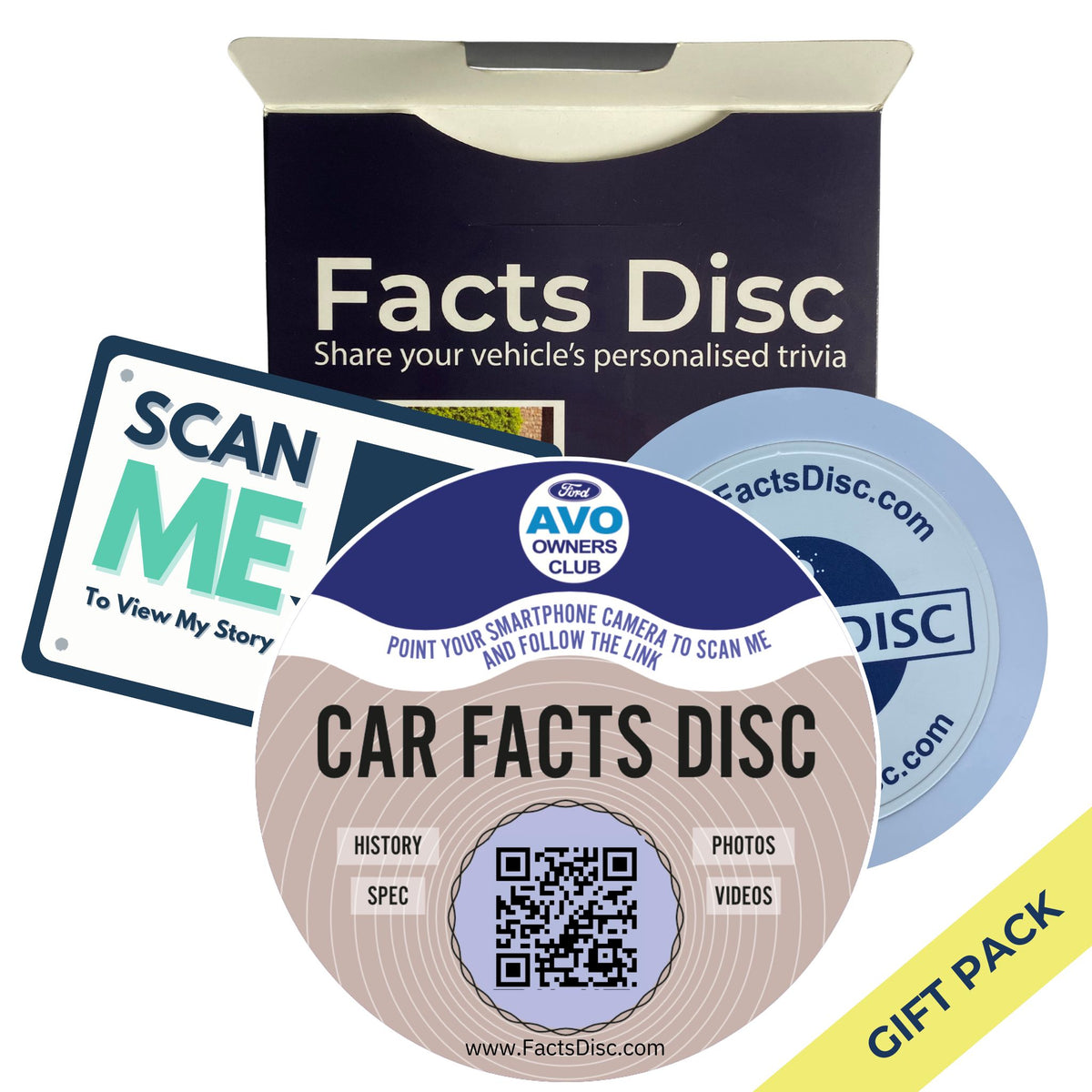 Ford AVO Owners Club - Car Facts Disc