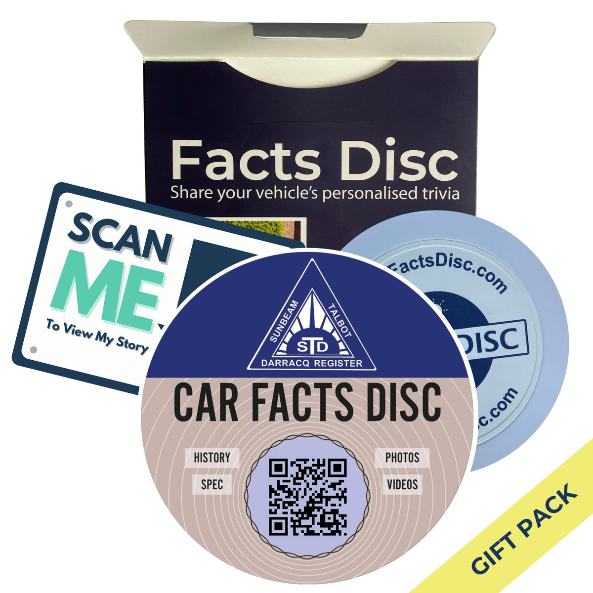 Sunbeam Talbot Darracq Register - Car Facts Disc